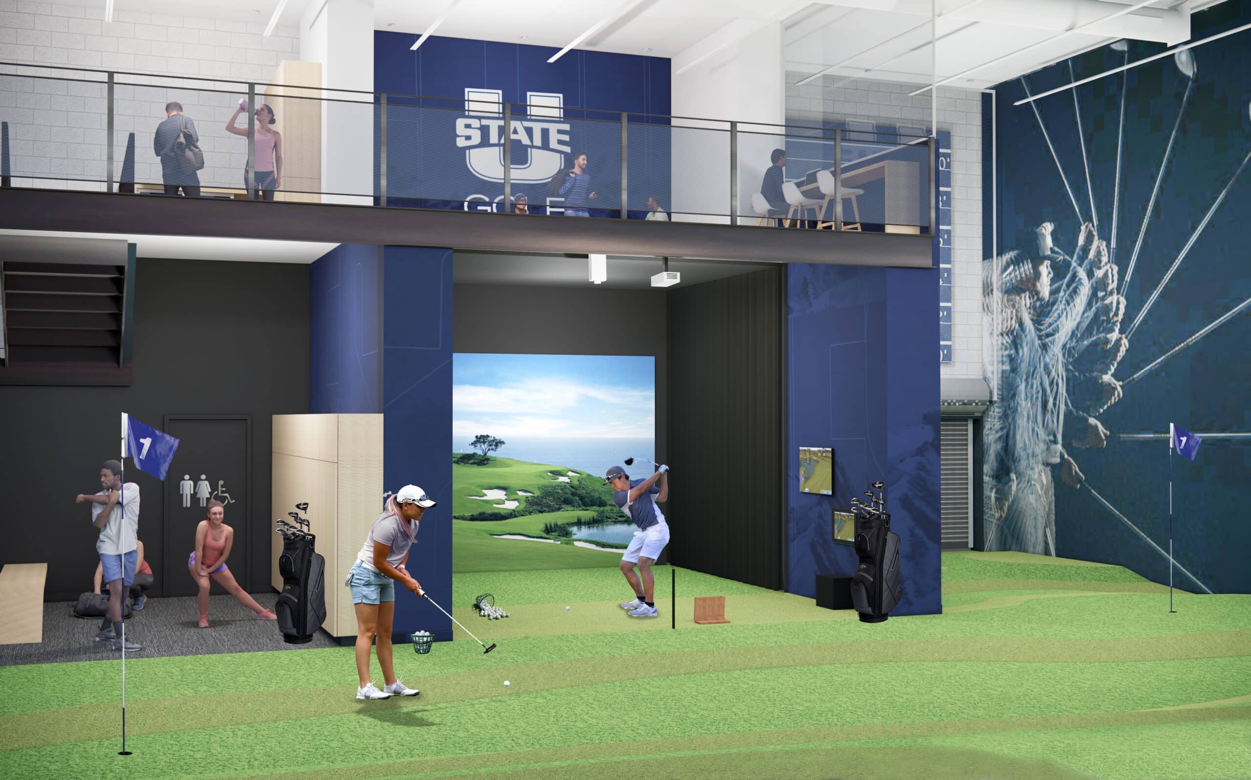 USU Golf Practice Facility - Method Studio